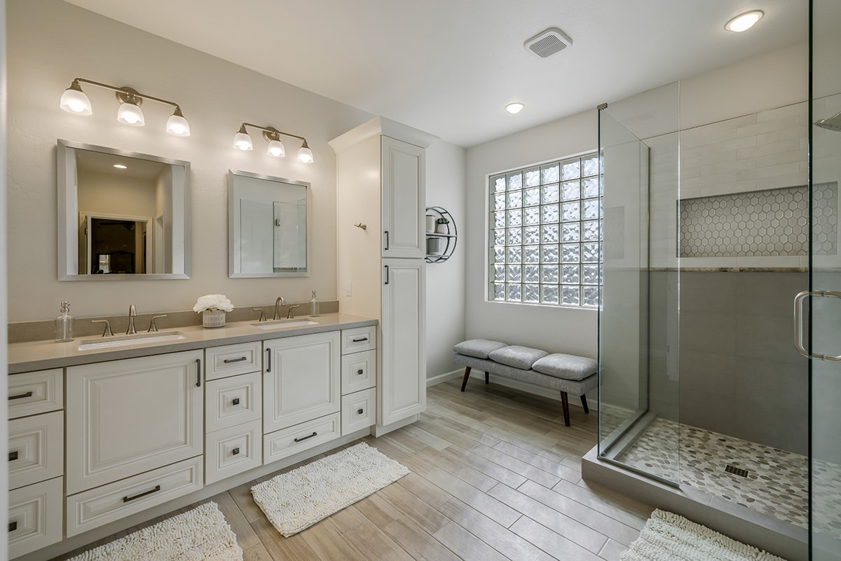 Lisa & Tim’s Master, Kids and Guest Bathroom Remodels In Chandler