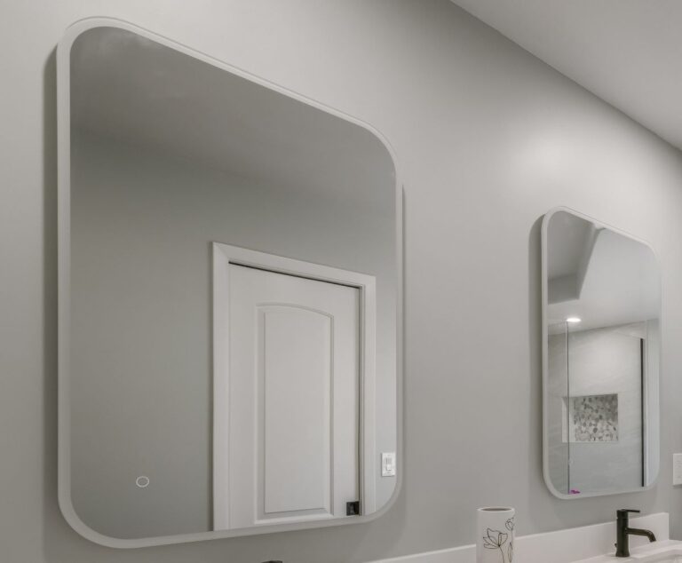 Ideal Height For Bathroom Mirror Placement Over Vanity