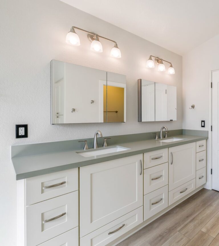 Ideal Height For Bathroom Mirror Placement Over Vanity