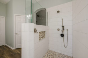 Shower Pony Wall Height