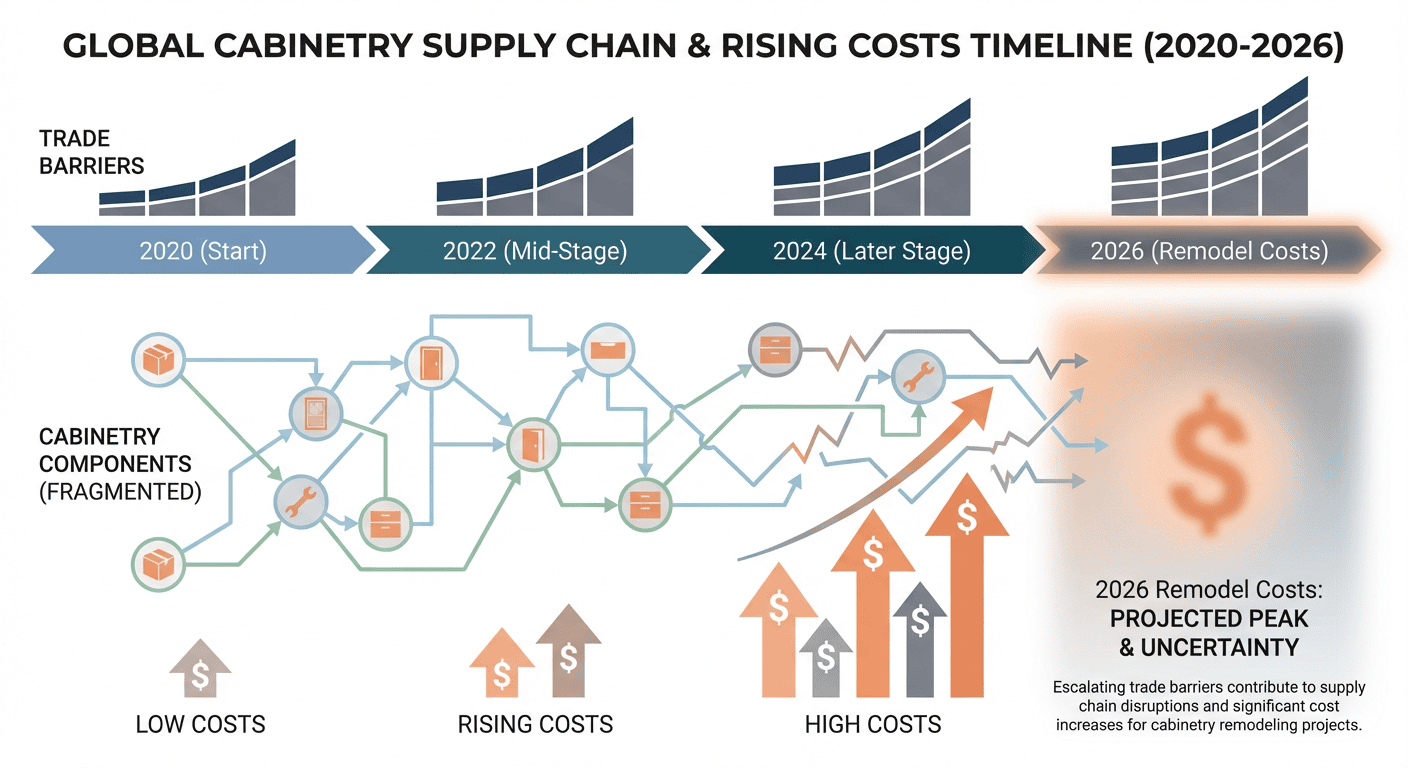 The Cabinet Tariff Effect: Quantifying the Impact on 2026 Kitchen and ...