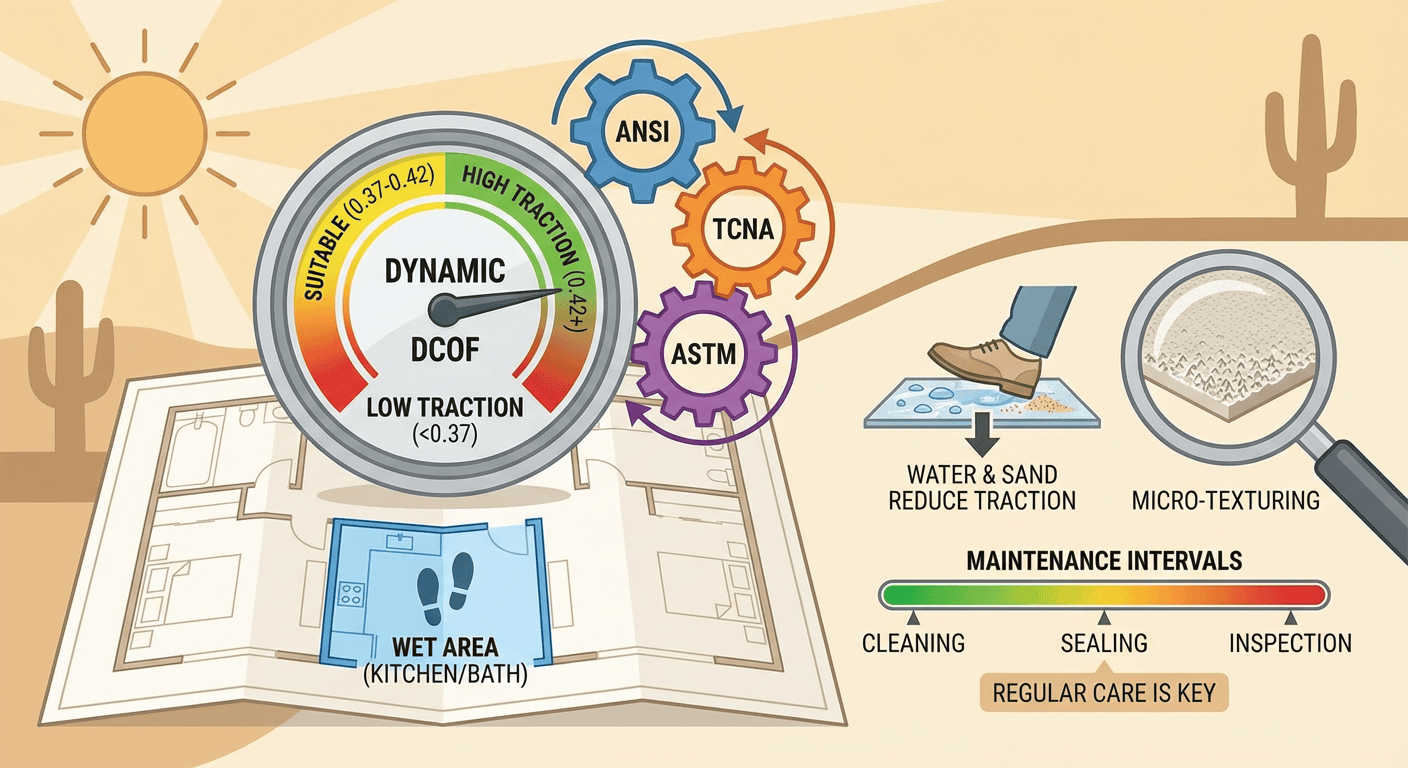 Tile Slip Resistance & Safety Ratings in Phoenix, AZ (2026): A ...